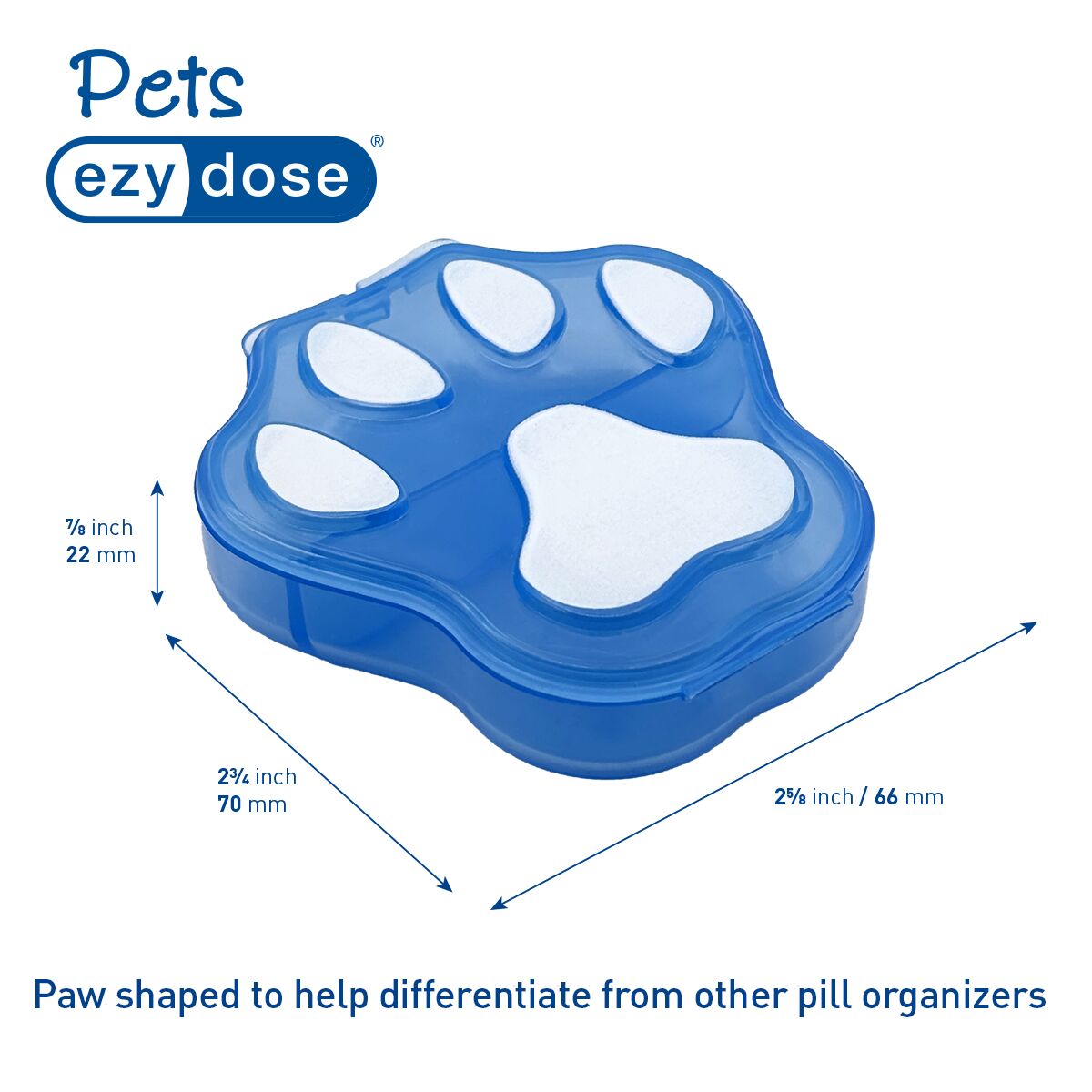 Ezy Dose® Pet Pill Planners (BULK) | Apothecary Products