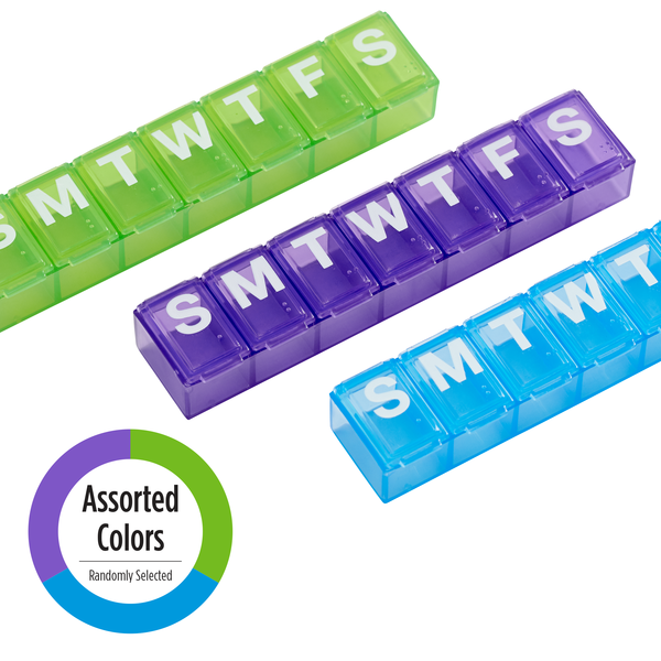 Ezy Dose® Weekly Classic Pill Planner and Vitamin Organizer ...