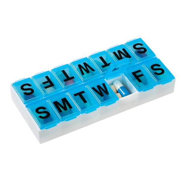 Ezy Dose® 2-Week Pill Planner | 14 Day Pill Organizer – Apothecary Products
