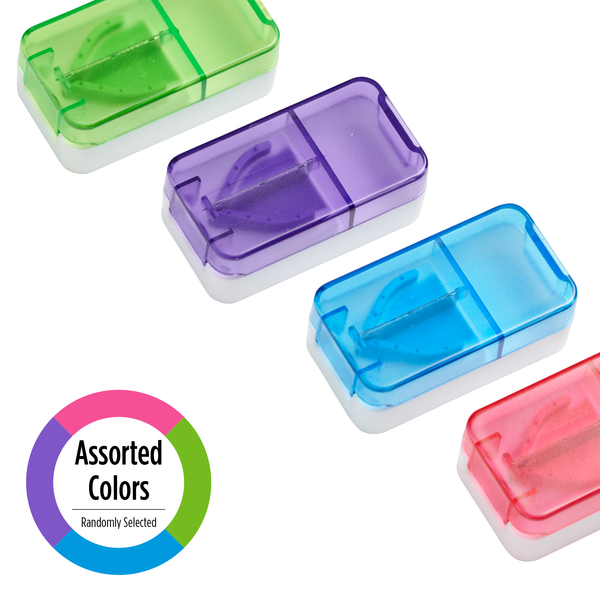 Ezy Dose® Portable Pill Cutter | Stainless Steel Blade | Travel Sized ...